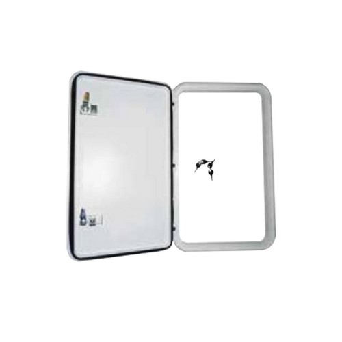 Caravan Access Door #10 411 x 710mm Ext White RV Camper Trailer ...
