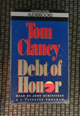 Tom Clancy Debt of Honor-Random House Audiobooks - 4 Cassette read by ...