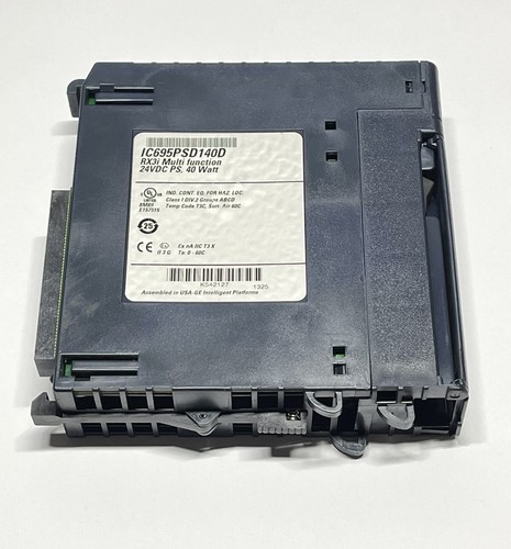 GE PACSystems RX3i IC695PSD140D Multifunction 24VDC Power Supply 40 ...