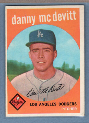 1959 Topps #364 Danny McDevitt EX-MT GO73 | eBay