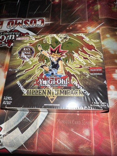 YU-GI-OH! MILLENIUM PACK - SEALED 36 PACK BOOSTER BOX - 1st Edition ...
