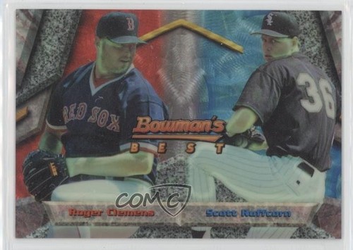 1994 Bowman's Best Refractor Scott Ruffcorn Roger Clemens #100 | eBay