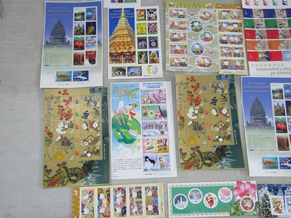 Nystamps Japan 2007 mint NH stamp sheet collection huge face value ...