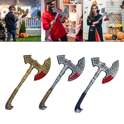 Halloween Axe Toy Realistic Trick Props for Party Masquerade Kids Women ...