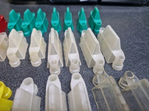 Lot of 31 USED Gottlieb Pinball Machine Playfield Pyramid Lane Guides ...