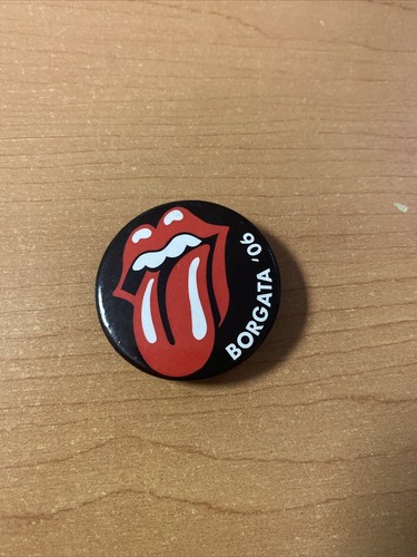Vintage 2006 Rolling Stones American Tour Pinback Button, Borgata Hotel ...