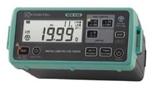 Kyoritsu LOOP/PSC/PFC TESTER WITH ATT KYO4140 84x184x133mm 230V Dual ...