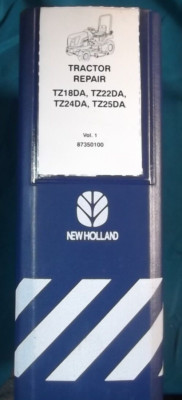 NEW HOLLAND TZ18DA TZ22DA TZ24DA TZ25DA TRACTOR SERVICE REPAIR WORKSHOP ...
