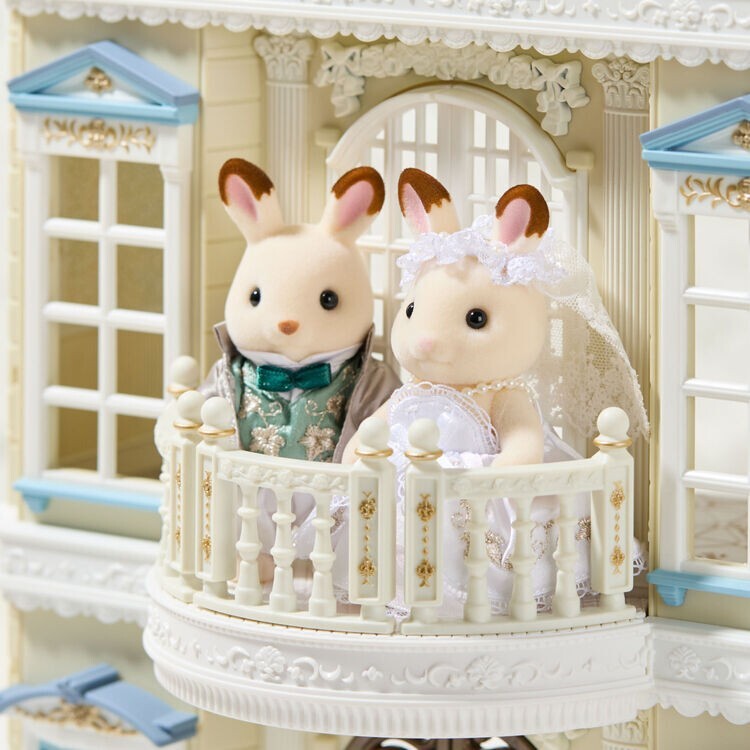 Sylvanian Families Lovely Wedding Pair Set Ivy Embroidery Calico ...