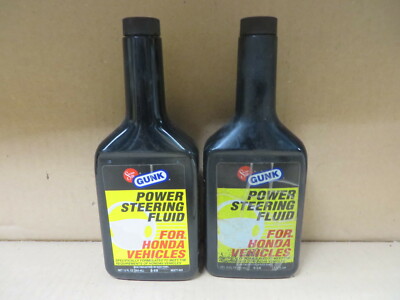 HONDA ACURA POWER STEERING FLUID 2 X 12 oz gunk brand # M2714H 2 PACK ...