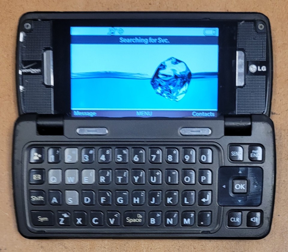 LG enV Touch VX11000 - Black and Silver ( Verizon ) Cellular Phone ...