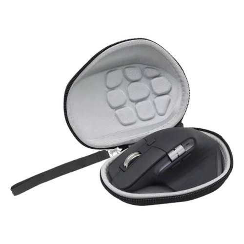 Portable EVA Mouse Case Saving Space with Sturdy Zipper Shockproof Soft ...