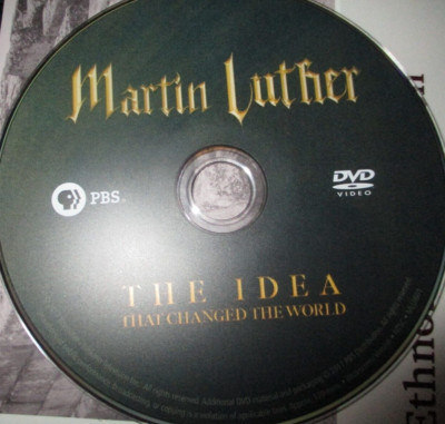 MARTIN LUTHER The Idea That Changed the World PBS) VERY GOOD DISC ONLY ...