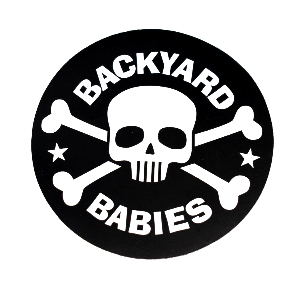 Backyard Babies Sticker Skull & Crossbones Hard Rock Band Decal | eBay