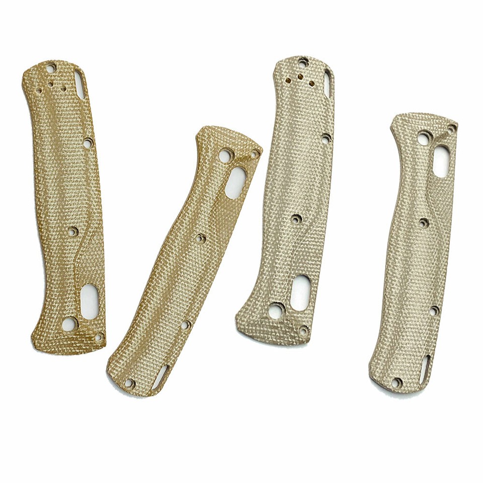 Brushed Custom Knife Handle Micarta Scales Patch Fit For Benchmade ...