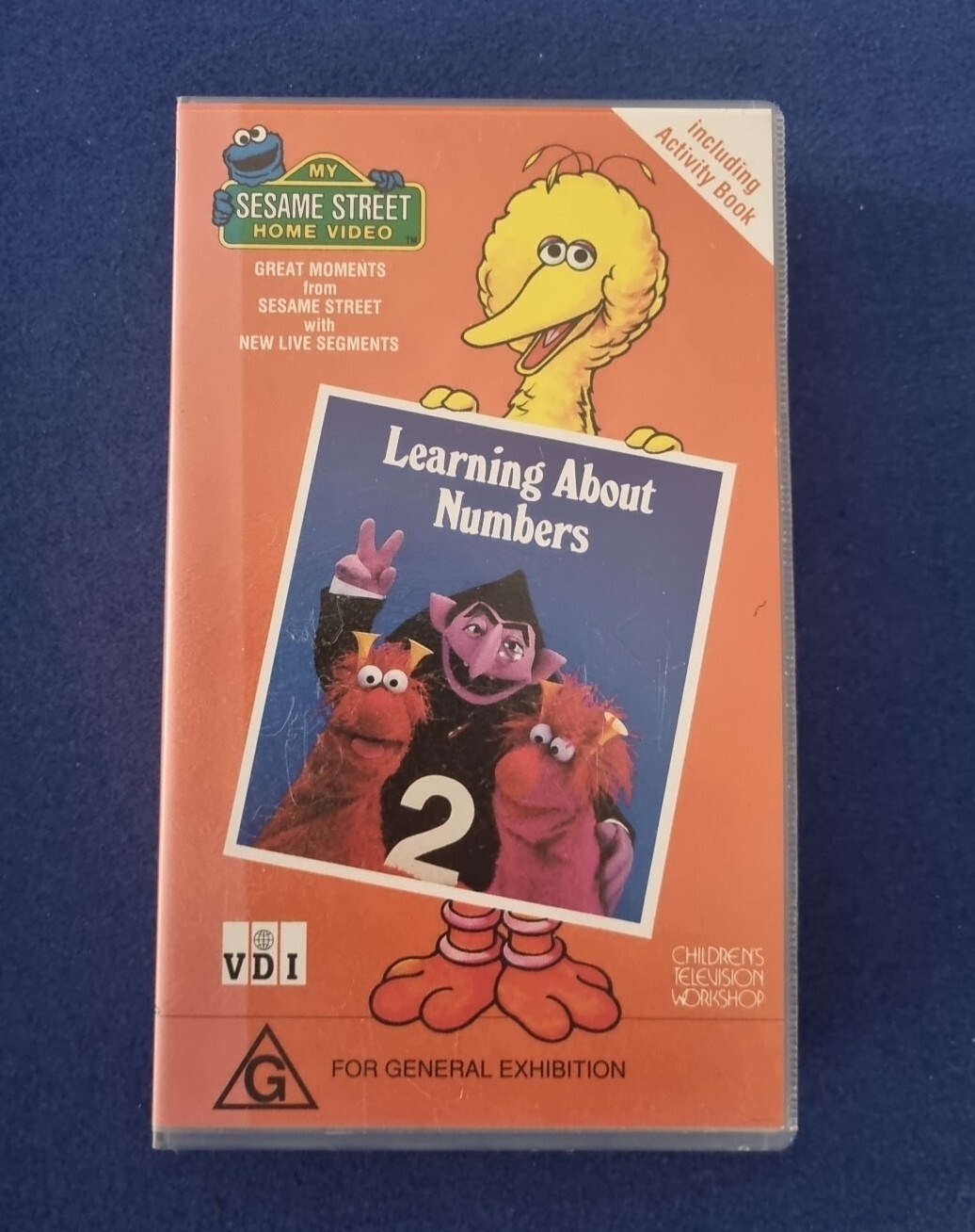 Sesame Street: Learning About Numbers - Vintage 1992 VHS Video Tape ...