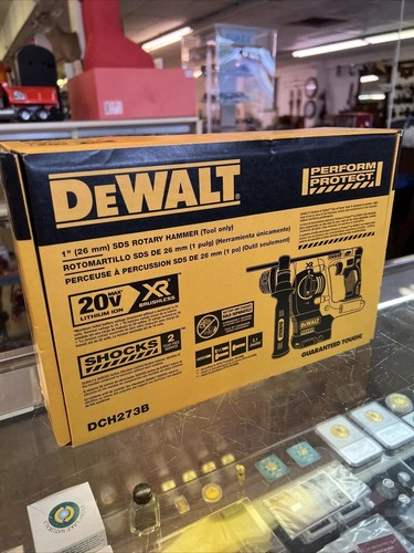 Dewalt DCH273B 20V Cordless 1 SDS Plus L-Shape Rotary Hammer (Tool Only ...