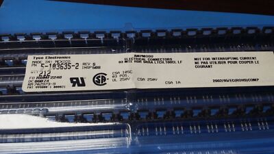 (5 PCS) 5-103635-2 TE CONNECTIVITY CONN HEADER R/A 3POS 2.54MM ROHS | eBay