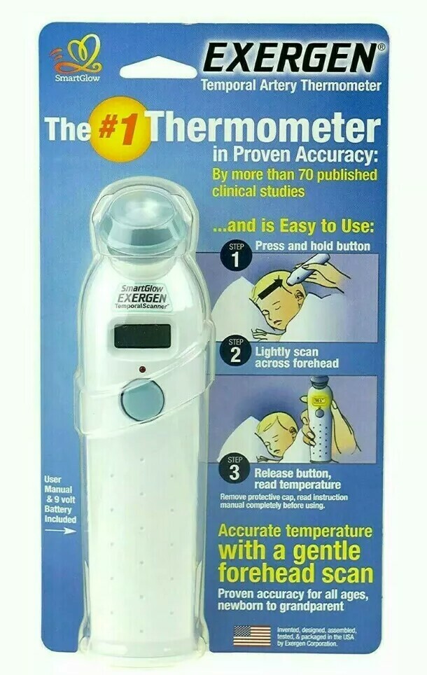 Exergen TAT-2000C Temporal Artery Thermometer 885276319793| eBay
