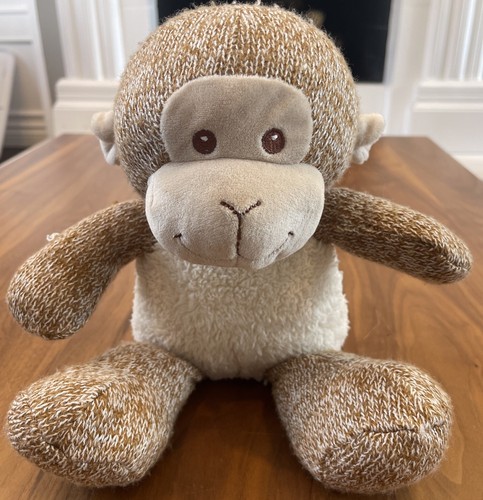 Spark Create Imagine Plush Knit Monkey Stuffed Animal Baby Toy With ...
