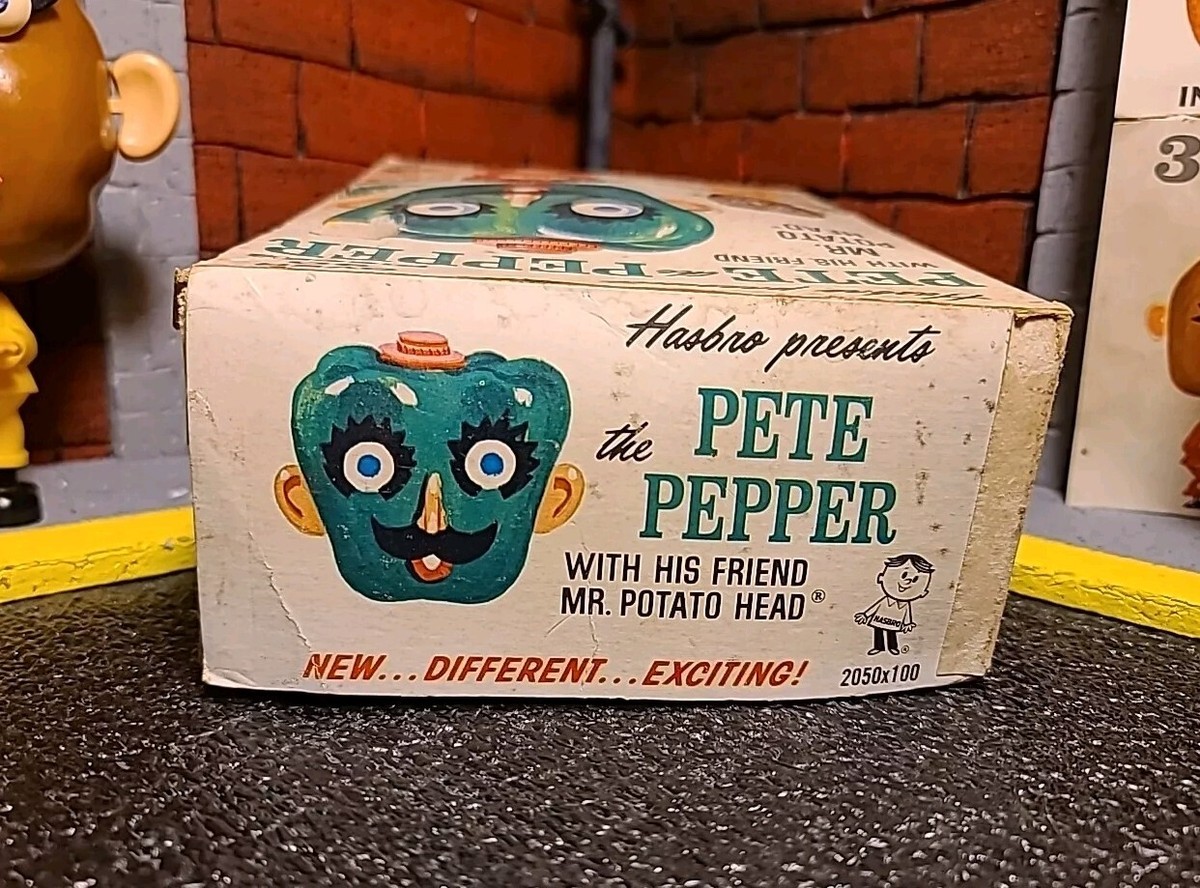 Vintage Hasbro Pete The Pepper And Mr Potato Head 196039s Playskool Mr