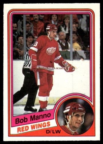 1984-85 O-Pee-Chee Bob Manno Detroit Red Wings #59 | eBay