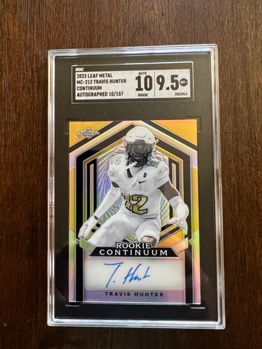 2023 Leaf Metal Continuum - #MC-212 Travis Hunter /157 (AU, RC) for ...