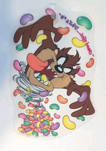 Looney Tunes Window Decoration Easter Vintage Taz Tazmanian | eBay