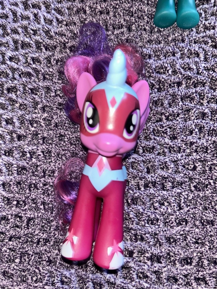 2010 My Little Pony Power Ponies Heroes 5.5” Figure Lot - 5 Total - EUC ...