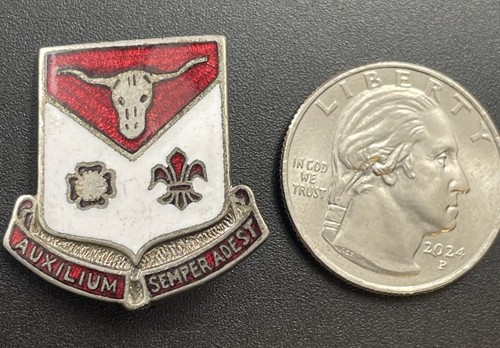 Original WW2 US Army 112th Medical Battalion DUI Unit Crest Pinback | eBay