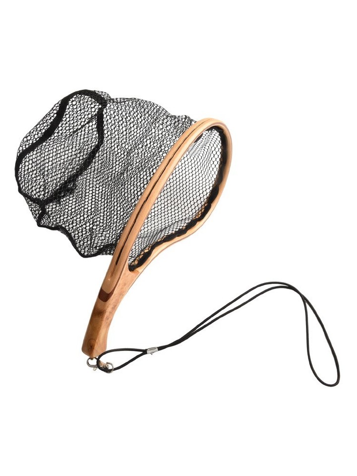 Fly Fishing Net Release Net Fishing Net Landing Catch Wood+plastic 120g ...