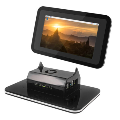 Raspberry Pi 4 Official Touchscreen Display Case for 7 inch LCD Monitor ...