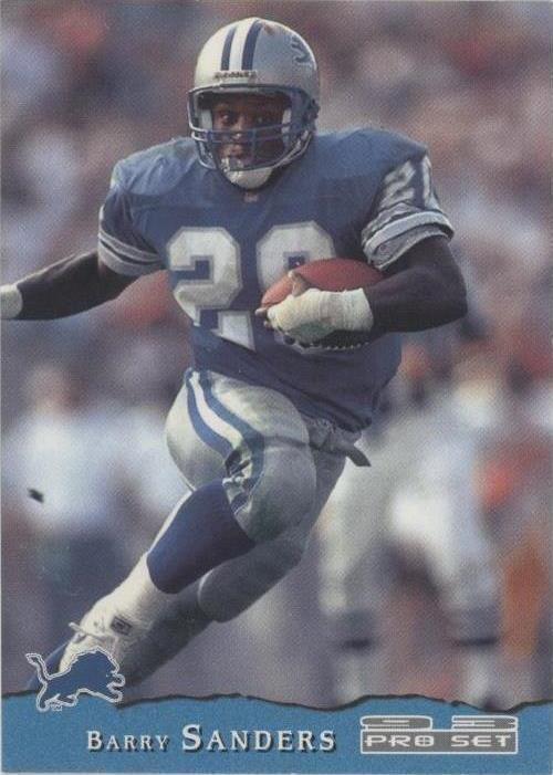 1993 Pro Set - Barry Sanders #142 for sale online | eBay