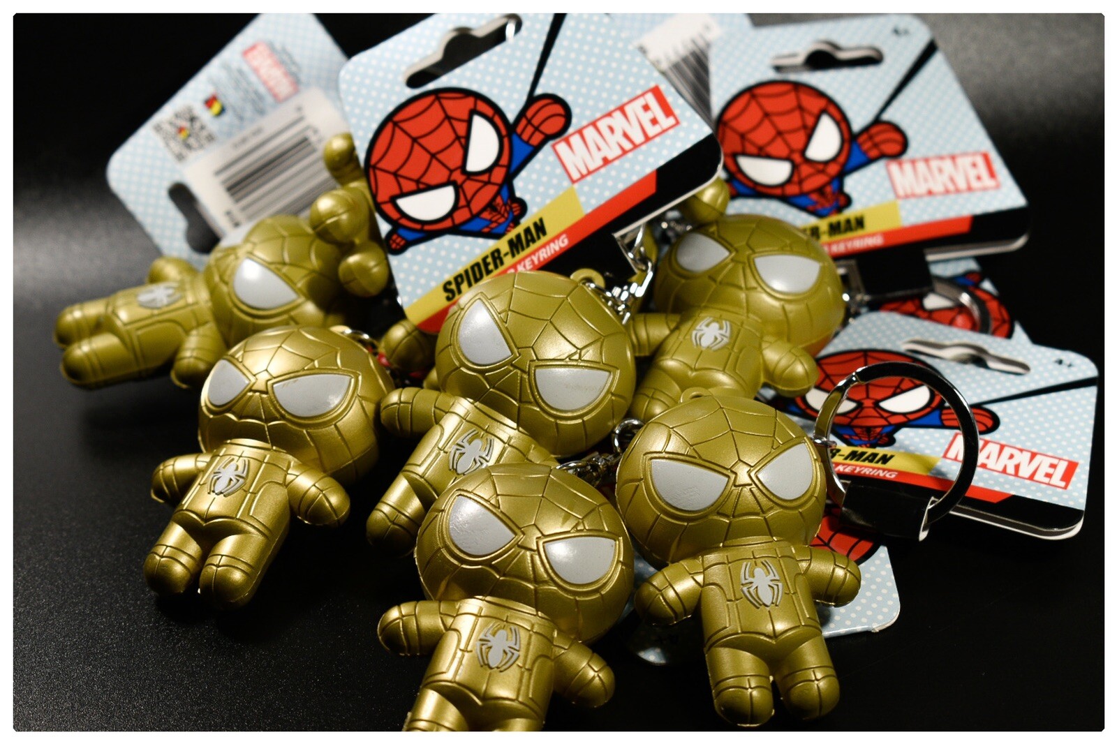 Marvel Spider-Man Key Ring Figural Keychain • Lot of 9 • NWT | eBay