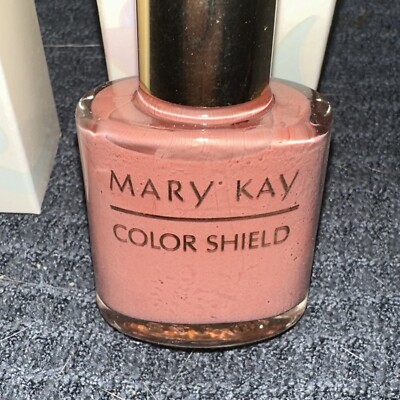 (2) Mary Kay Color Shield Nail Polish 1566 Kiss And Tell Shell NOS NIB ...