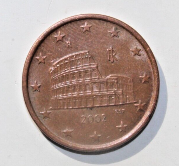 2002 Italy 5 Cents EURO , Coliseum | eBay