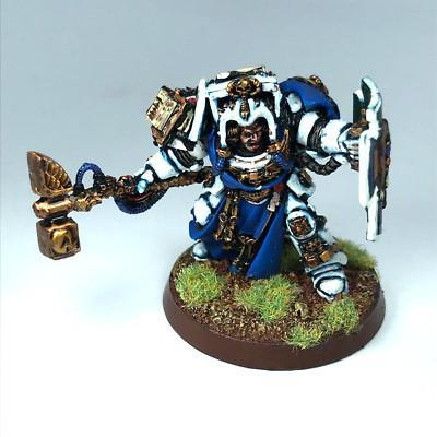 Metal Librarian In Terminator Armour Space Marines Painted Warhammer ...