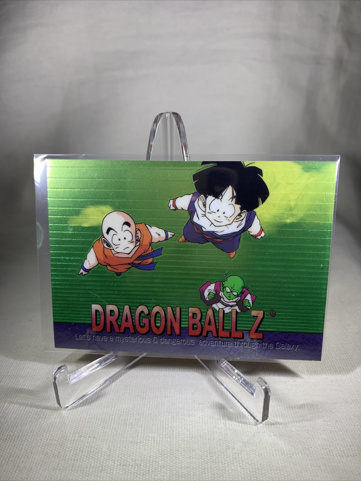 2000 Dragon Ball Z Chromium Archive Edition Holo Chrome Gohan Krillin ...