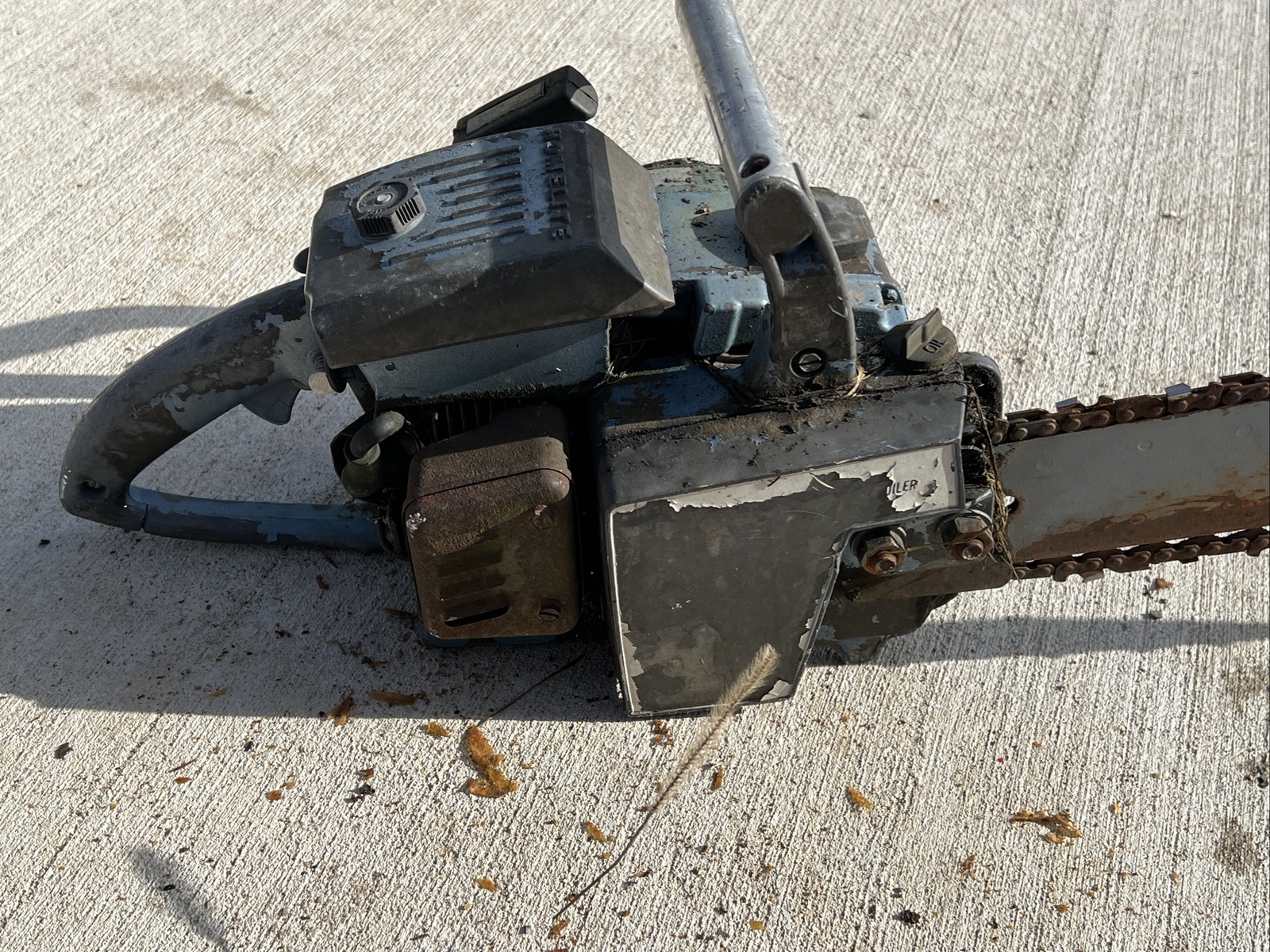 Vintage Homelite Super XL-12 Chainsaw • For PARTS REPAIR | eBay