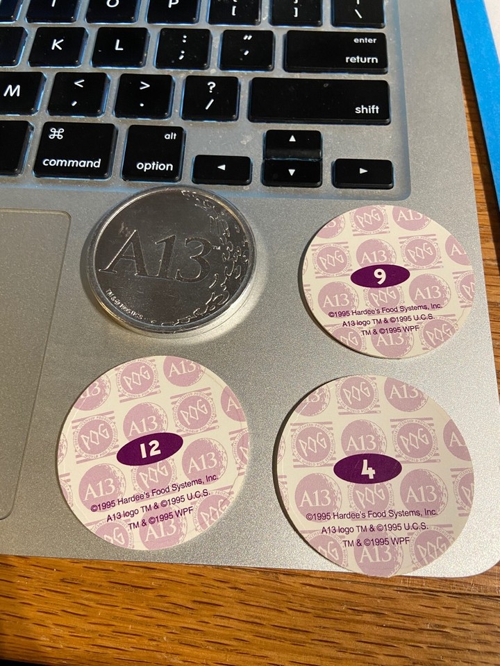 Apollo 13 XIII Pogs Lot of 3 plus silver alloy POG as shown | eBay