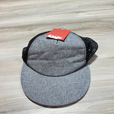 Mossimo Snap Back Hat Cap Gray Mesh Back Blank Light Weight Foam NWT | eBay
