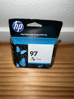 New Genuine HP 97 Tri-Color Standard Yield Ink Cartridge (C9363WN#140 ...