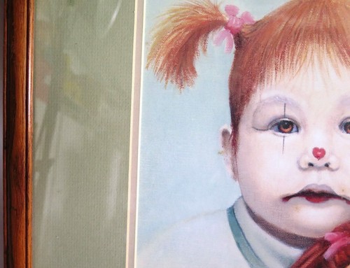 Jim Howle FOR KIDS ONLY art Print #166/2000 clown girl with Cabbage ...