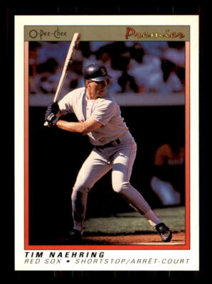 1992 Baseball O-Pee-Chee Tim Naehring Boston Red Sox #88 3 | eBay