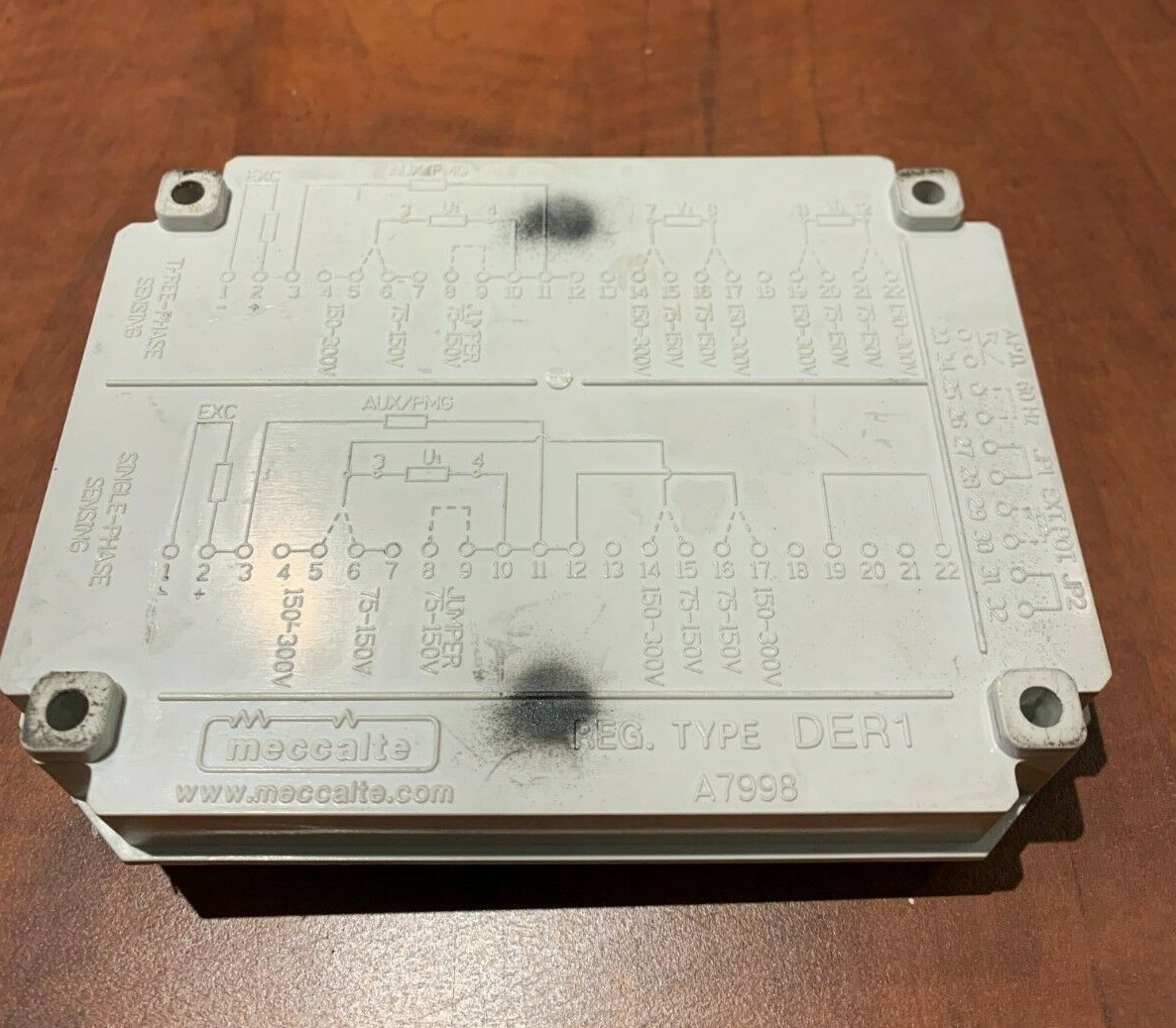 Genuine MECC Alte DER1 A7998 AVR Automatic Voltage Regulator for sale ...