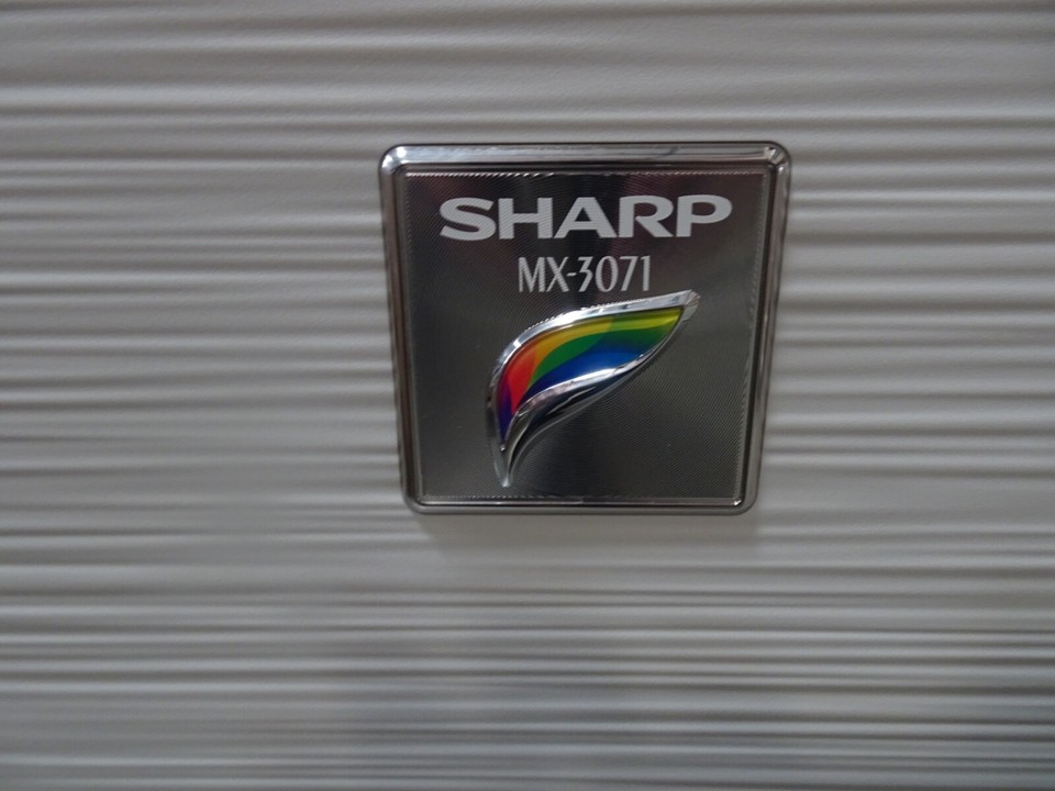 Sharp MX-3071 3071 copier printer scanner - Only 81K meter - 30 ppm ...