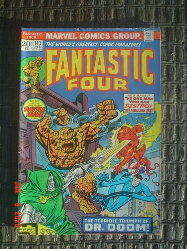 FANTASTIC FOUR #143 - MARVEL COMICS - 1974 - VERY GOOD/FINE CONDITION ...