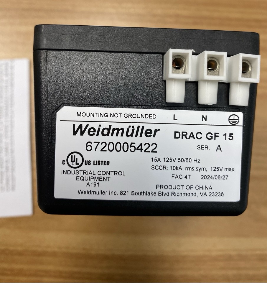 WEIDMULLER 6720005422 | eBay