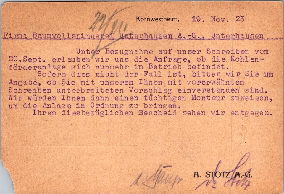 GOLDPATH: Germany postcard 1923 CV889_P23 | eBay