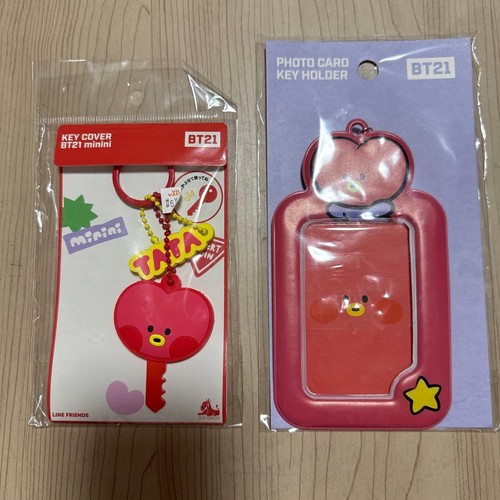 BT21 TATA Key Cover & Photo Card Holder | eBay